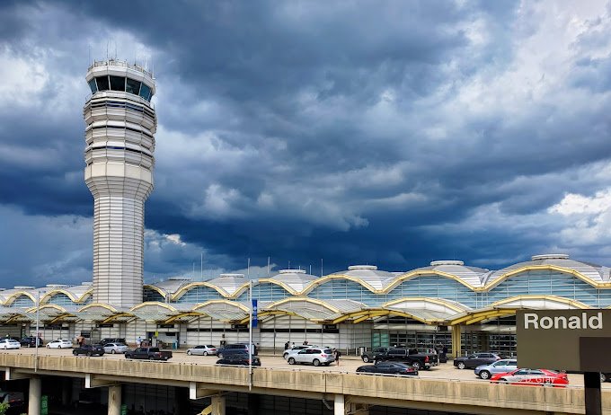 Ronald Reagan Washington National Airport (DCA) Terminal map